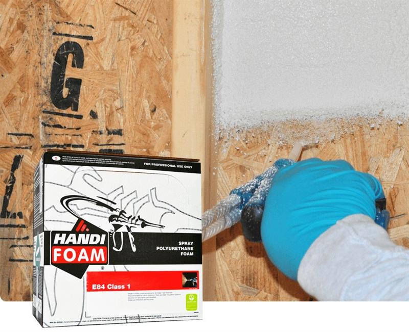 Handi-Foam® E84 Class 1(A) Low Pressure Spray Polyurethane Foam (SPF ...
